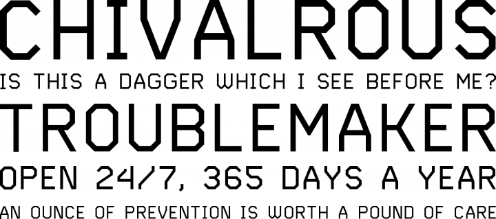 ISL Andvari | Font Zillion